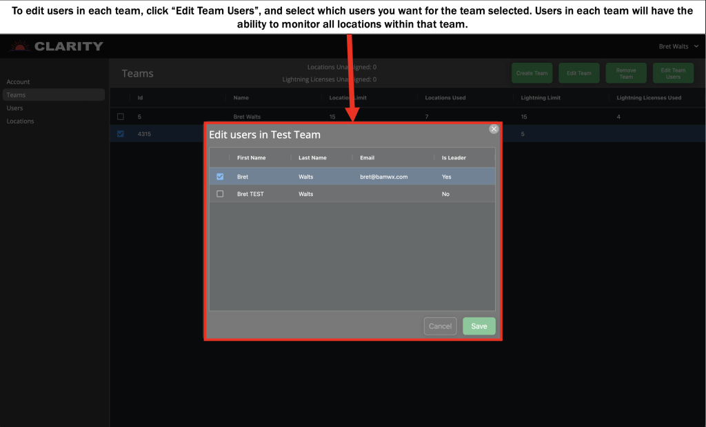 Clarity Info – BAM Weather