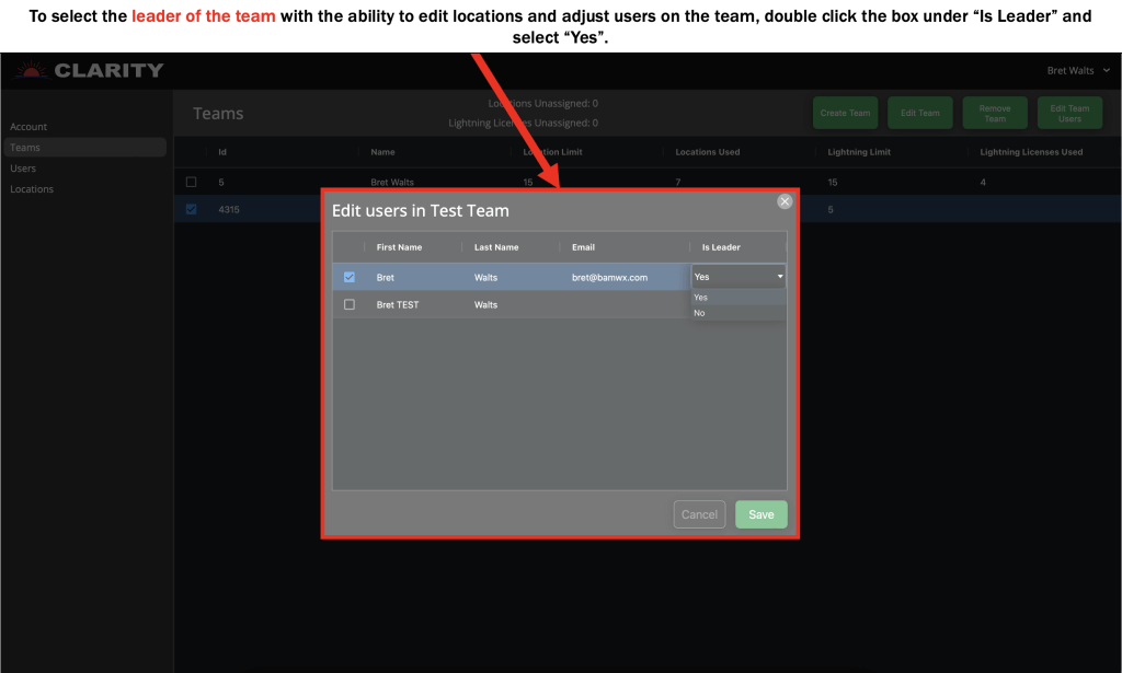 Clarity Tutorials – BAM Weather