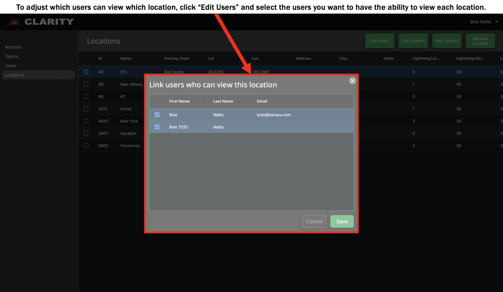 Clarity Info – BAM Weather